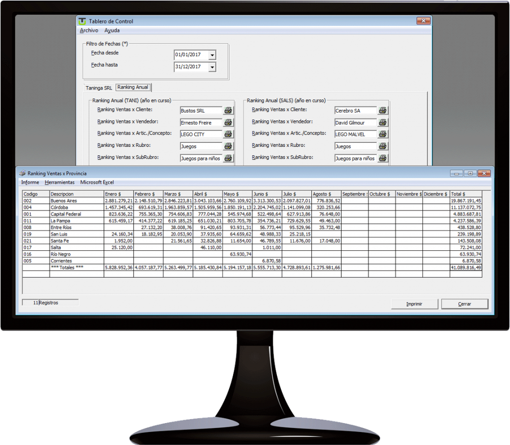 Herramienta de diagnóstico - Tableros de control y gestión administrativa