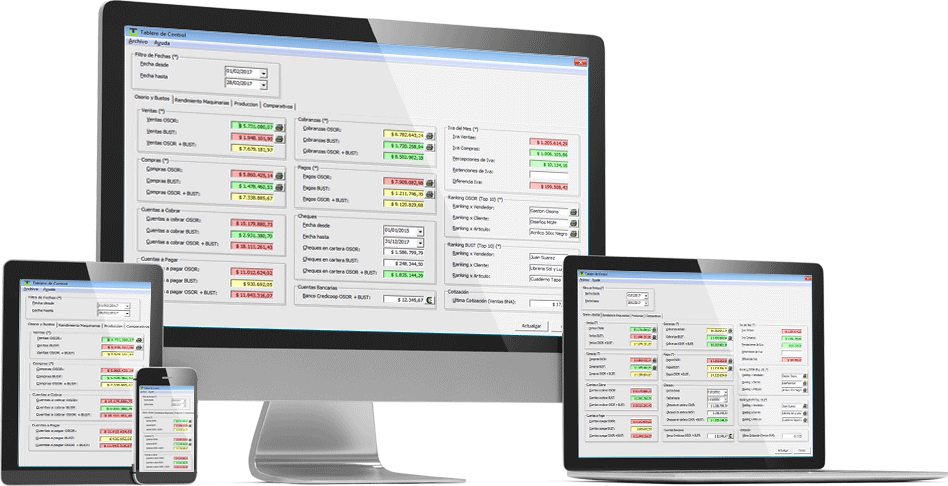 Tableros de Control – control de gestión administrativa